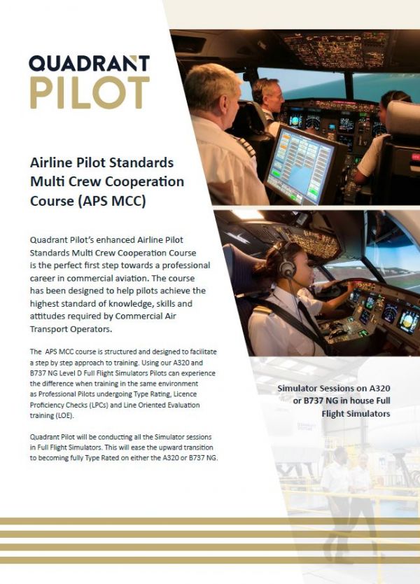 APS MCC – Quadrant Pilot